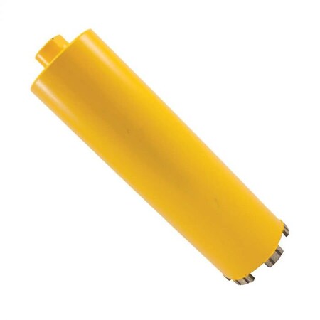 Lackmond Dry Core Bit, Laser Weld Segmented Turbo, Series PRM, 114 Drill Size, Fraction, 125 ...